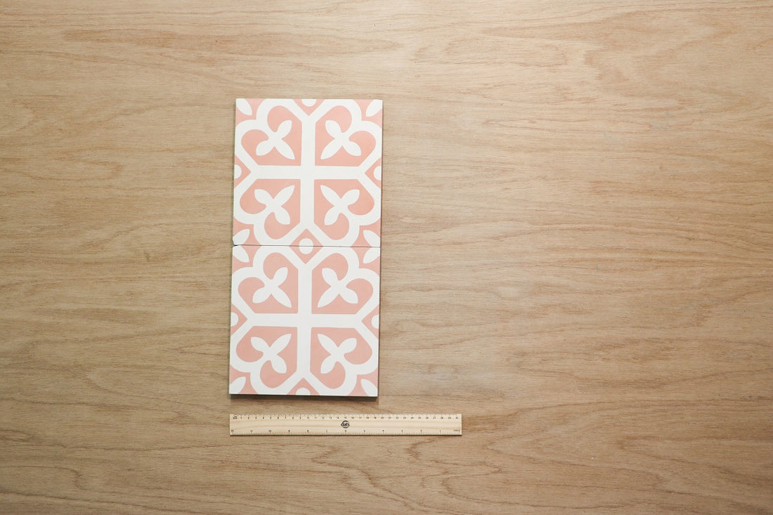 Greece Coral Encaustic – Sunshine living