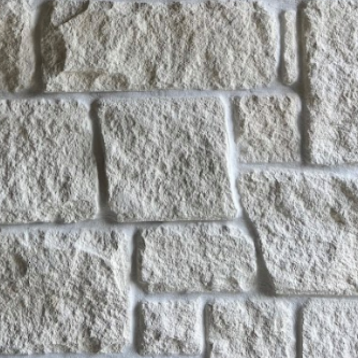 White Random Limestone Wall Cladding – Sunshine living